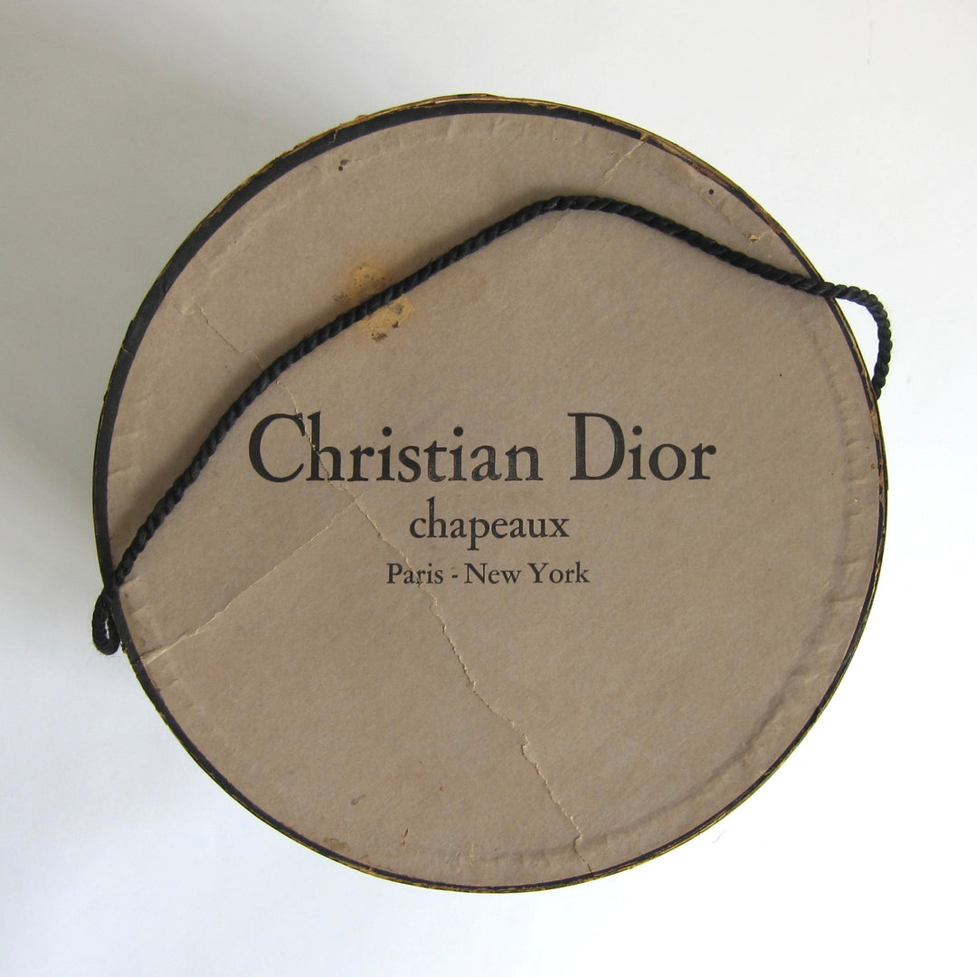Vintage grey Dior hat box – The Prop Bank