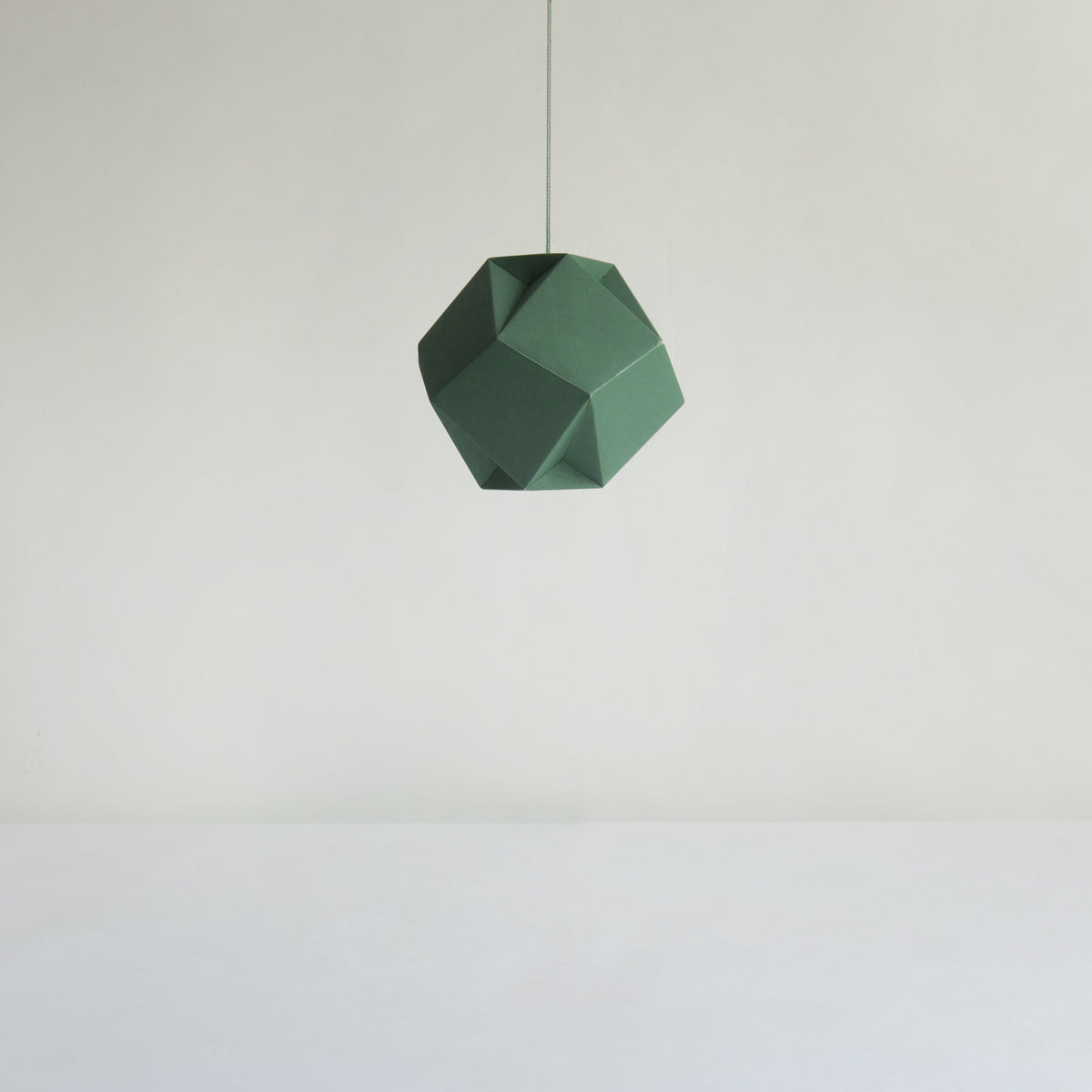 Emerald origami decoration – The Prop Bank