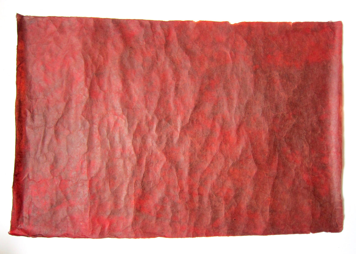 Red waxed paper: handmade – The Prop Bank